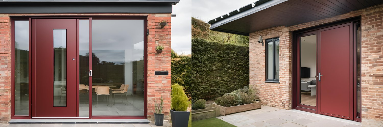 External Red Doors
