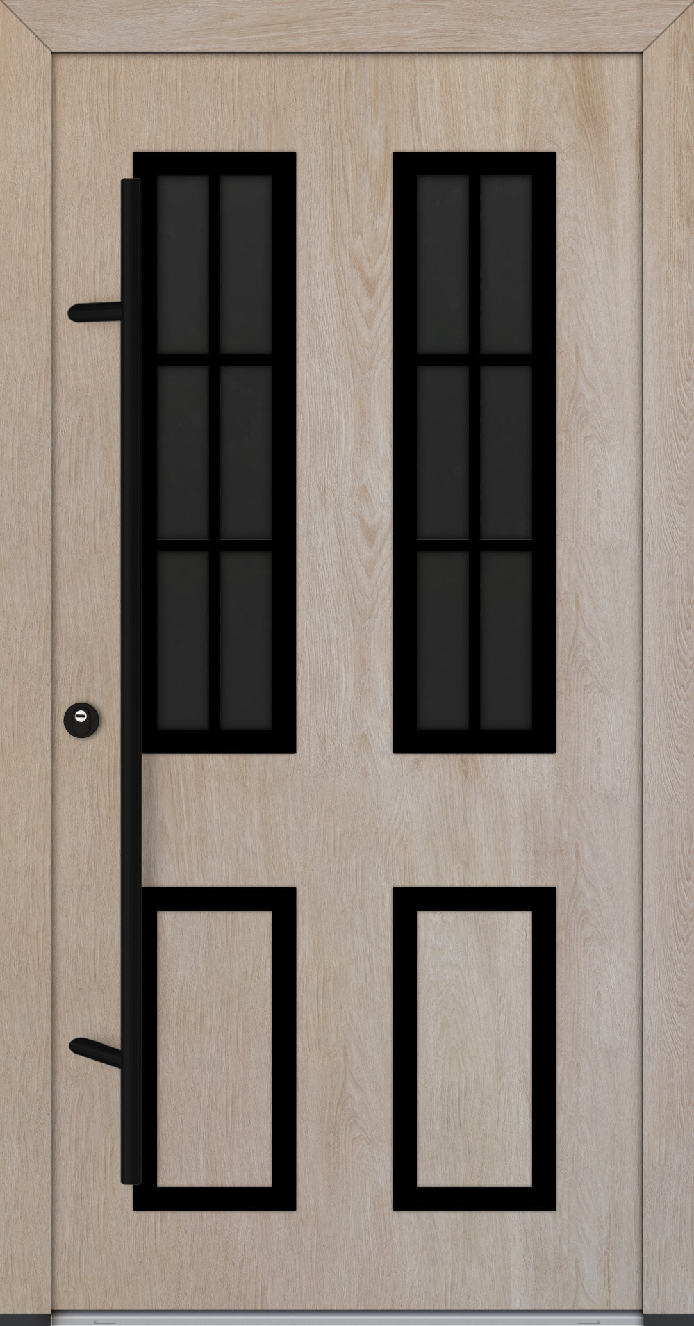 Turenwerke Classic DS68 Design C30 Steel Door - Wood Finish Options